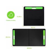 China Customized Foldable Solar Blankets Waterproof For Caravans 100W 19V for sale