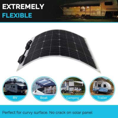 Cina Pannello solare flessibile monocristallino a rotoli 12 Volt per cabina di camper marini in vendita