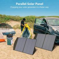 China Portable Solar Panel Folding Solar Panel Module 100W Ultralight Backpacking for sale