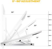 China 28in Adjustable Solar Panel Accessories Tilt Mount Brackets With Foldable Legs for sale