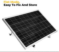 China 28in Adjustable Solar Panel Accessories Tilt Mount Brackets With Foldable Legs for sale