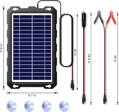 中国 7.5W ポータブルRv太陽電池充電器 太陽電池自動車バッテリーメンテナンス 12V 販売のため