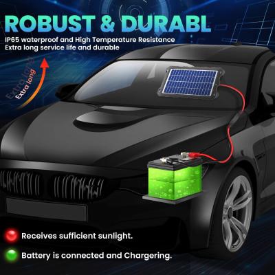 中国 7.5W ポータブルRv太陽電池充電器 太陽電池自動車バッテリーメンテナンス 12V 販売のため