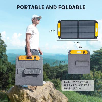 Cina Pannello solare mono ibrido portatile 110W 19V IP67 impermeabile in vendita