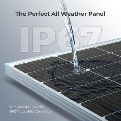 Cina Pannelli solari monocristallini fotovoltaici per balconi 100 Watt 12V OEM in vendita
