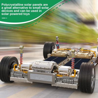 China Polycrystalline Portable Flexible Solar Panel Cells System 120MA For Flashlight for sale