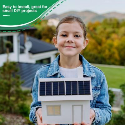 China Polycrystalline Portable Flexible Solar Panel Cells System 120MA For Flashlight for sale