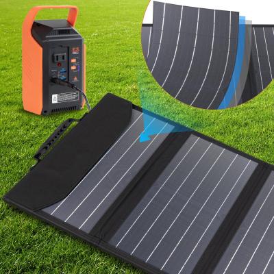 中国 30W 折りたたむポータブル 太陽光パネル 充電キット 屋外キャンプ 販売のため