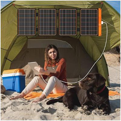 China FT60 painel solar dobrável 200w carregador cobertor impermeável IP65 com preto à venda
