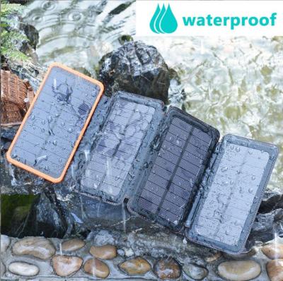 China 22.5W 27000mAh Carregador Solar Portátil Banco de Energia Para telefone celular à venda