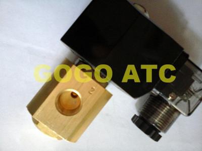 China Universal Direct Acting Brass 3 Way Water Solenoid Valve 3 Port 2 Position for sale