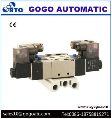 China Air Exhaust Manifold Pneumatic Solenoid Valve With 5pcs Valve Plate Gaskets Screws Fittings for sale