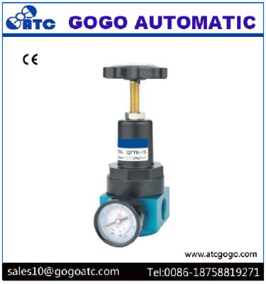 China High Pressure Air Regulator With Pressure Gauge Inlet Port Thread 1/2 Inch BSP for sale