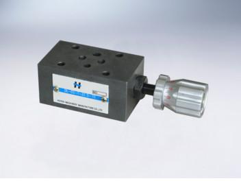 China Modular restrictive valve Superposition throttle valves DL 70 for sale