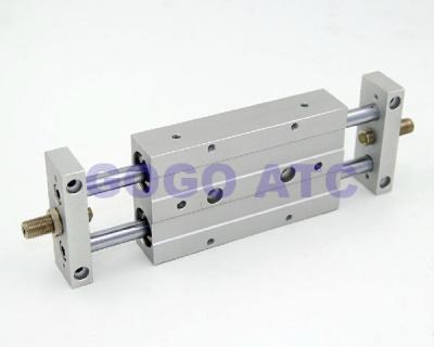 China Biaxial Double Rod Compact Air Cylinders Sliding Table Pneumatic Piston Actuator for sale