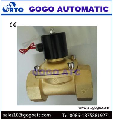 China 2 Way Brass Water Solenoid Valve Normally Closed Type G3