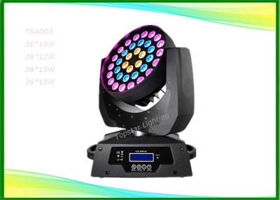 Cina Alto potere 6 in una luce del carrello del LED con lo stroboscopio regolabile 36 X 15W in vendita