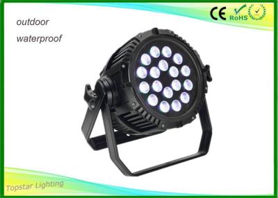 Cina Le 18 luci par variopinte della fase principali X10w, Led possono luci DMX 512 in vendita