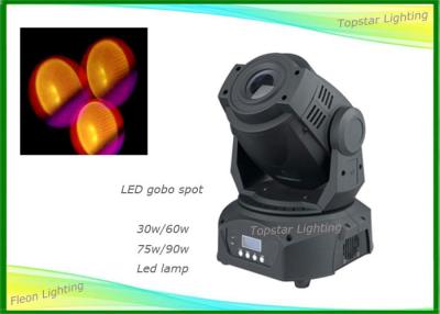 中国 Rgb LED移動ヘッド ライト7色の虹のディスコのGoboの回転 販売のため
