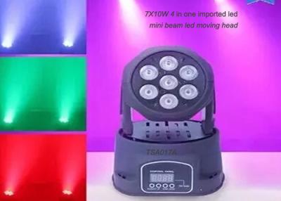 Cina 7x10w 4 - l'un piccolo lavaggio principale in- Rgbw del carrello con alta luminosità Importd ha condotto la lampadina in vendita