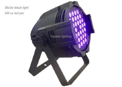 Cina La luce ultravioletta dell'interno Dmx ha condotto la luce uv 36 la x 3w di colore delle luci di parità per gli eventi in vendita