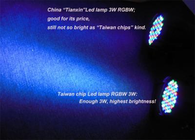 Cina La parità di più alta luminosità Par64 può luci principali 54 la x 3W con i chip di Taiwan in vendita