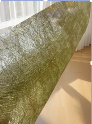 China Decorative interlayer for glass lamination available in various colors wire mesh laminated glass interlayer film design for sale