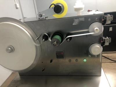 China Stainless Steel Tape Winding Machine for Roll Diameter 19-60mm for sale
