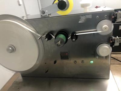 China Stainless Steel Tape Winding Machine Semi-Auto with 30W Power for sale