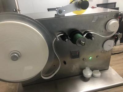 China Automatic HME Filter Paper Tape Winding Machine SUS304 PLC Controlled Manual Tape Cutting for sale