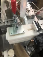 China Automatic HMEF Tape Winding Machine 220V 60mm Roll Diameter Adjustable Speed Glue Applicator for sale