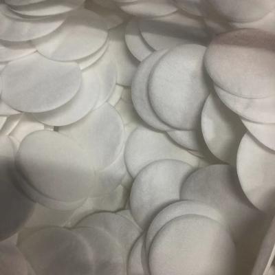 China Circular Medical Viral Filter 3mm 50mm Diameter 100℃ Max Temp 30bar Pressure Pulmonary Function Filter for sale