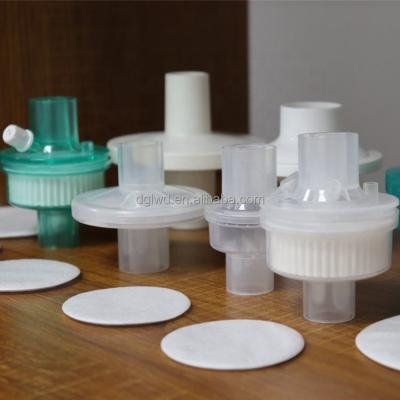 중국 90g/m2 골판지 HME 필터 용지, 220% 흡수율 및 의료용 습식 용지 적용을 위한 99.999% 효율 판매용