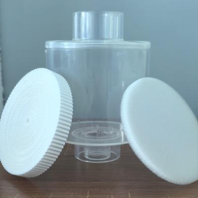 China Activated Carbon CO2 Absorber Filter Material With Sponge Filter And Bacterial Filter Cotton for sale
