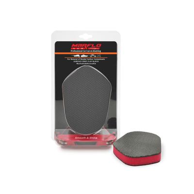 China Black Customized Size Clay Bar Block Carbon Collective Clay Block for sale