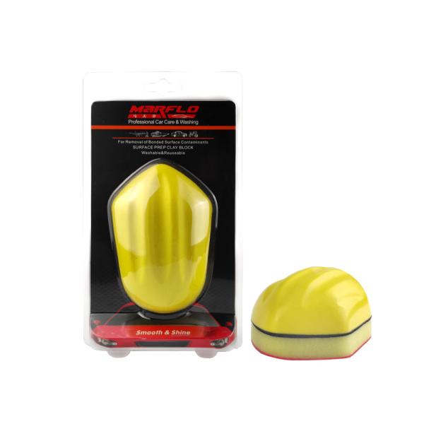 Quality Synthetic Yellow Effective Cleaning Clay Bar Block For Car Washing And Paints for sale