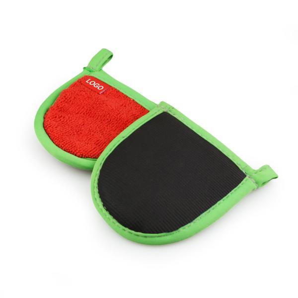 Quality Red Blue Customized Size Autoscrub Wash Mitt Clay Mitts For Detailing for sale