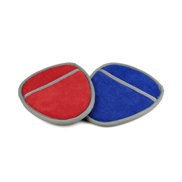 Quality Effective Cleaning Red And Blue Car Wash Mitt With ISO-9001 Certification for sale