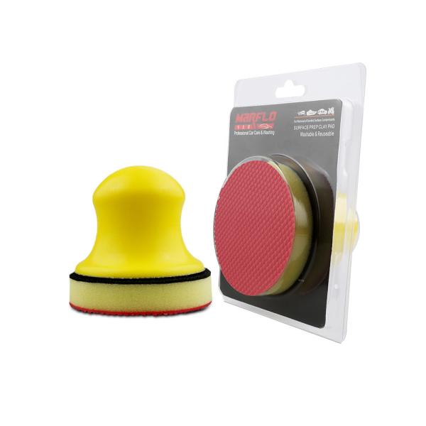 Quality 130mm 150mm 80mm Car Clay Pad Blister Packaged For Car Polishing for sale