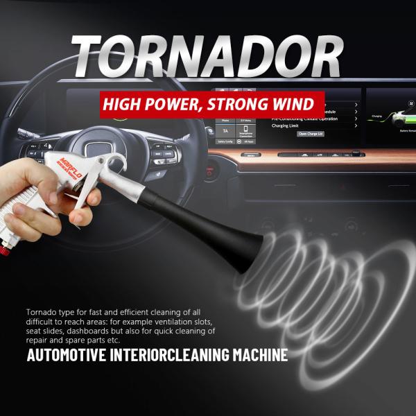 Quality Forged Aluminum Car Washing Gun For Car Tornador Detailing Use BSCI Certificated for sale
