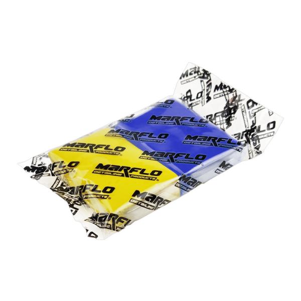 Quality Yellow Blue Clay Bar Kit With Poly Bag Remove Contaminants For Car Paints for sale