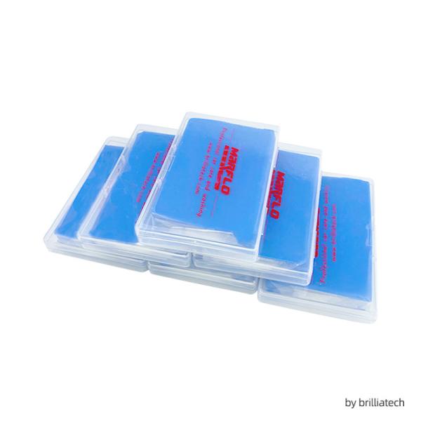 Quality Customized Blue And Red Surface Detailing Clay Bar 220g Effective Cleaning for sale