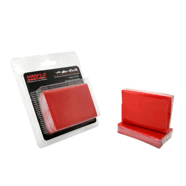 Quality Decontamination 50g Car Clay Bar Kit With SGS Audit MSDS Certificated for sale