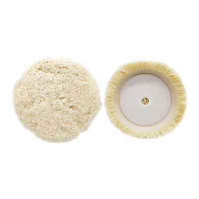 Quality 5 Inch Soft Wool Polishing Pads ISO-9001 Certificated For Car Polishing for sale