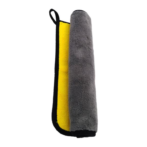 Quality Soft Durable Yellow Car Wash Microfiber Towels Car Wash Drying Towels for sale