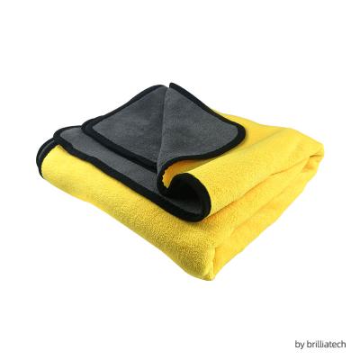 China 160cm*60cm Car Cleaning Microfiber Cloth For Car Washing High Water Absorption for sale