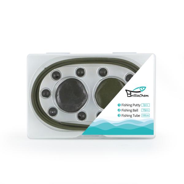 Quality SGS 10g 20g 30g Green Fishing Rig Putty Softened By Body Heat for sale