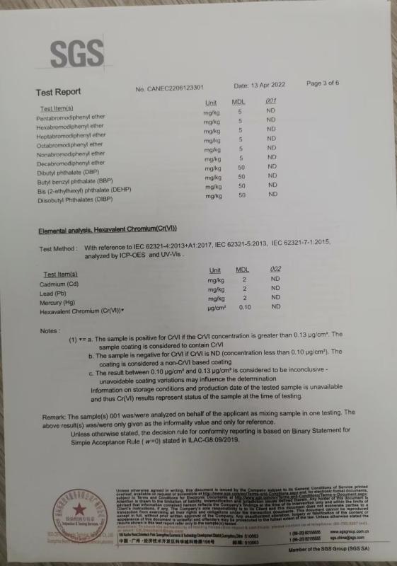 SGS - Dongguan HOWFINE Electronic Technology Co., Ltd.