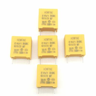 Cina MPX 474K 310VAC P10mm L4mm del condensatore di tensione di riduzione in vendita