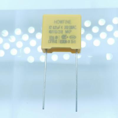 Китай Стабилизированный тип конденсатор коробки Smd X2, металлизированный пленочный конденсатор противокоррозионное MKP продается